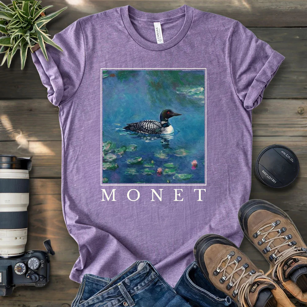 Monet Loon T-shirt – BirderyTees